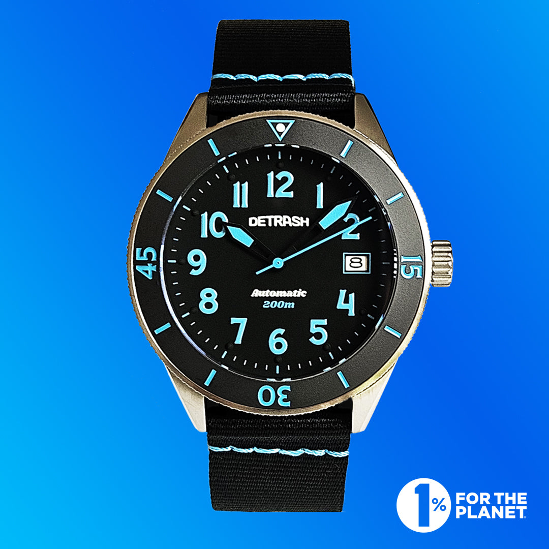 Midnight Sky / Cyanight - Detrash - Watches made with trash